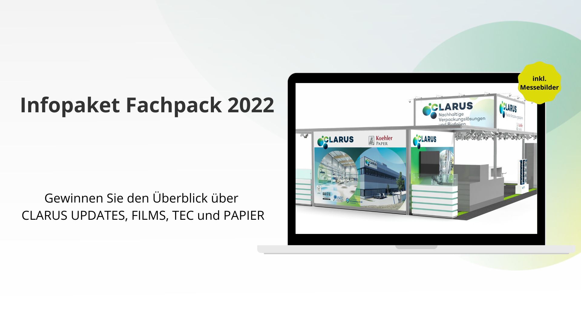 Messehighlights Fachpack 2022 CLARUS Films GmbH